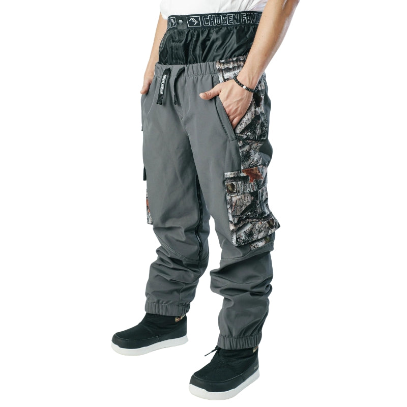 PANTALONI JOGGING IN SOFTSHELL - CAMO FORESTA – SnowTech